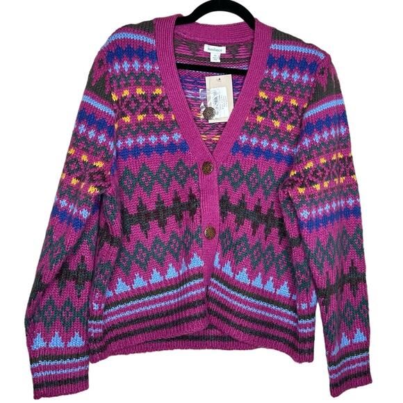 Sundance | Sweaters | Sundance Catalog Folk Tale Cardigan Multicolor ...